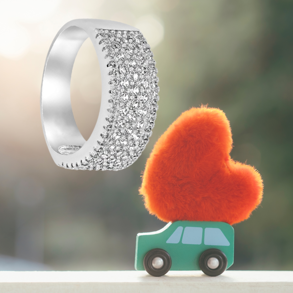 S925 Silver Plated Cubic Zirconia Ring – Gemnations