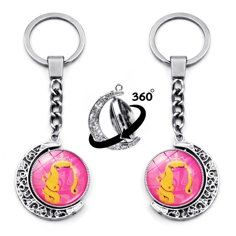 Wicked Inspired Magical Witch Spinning Keychain Key Ring – Gemnations